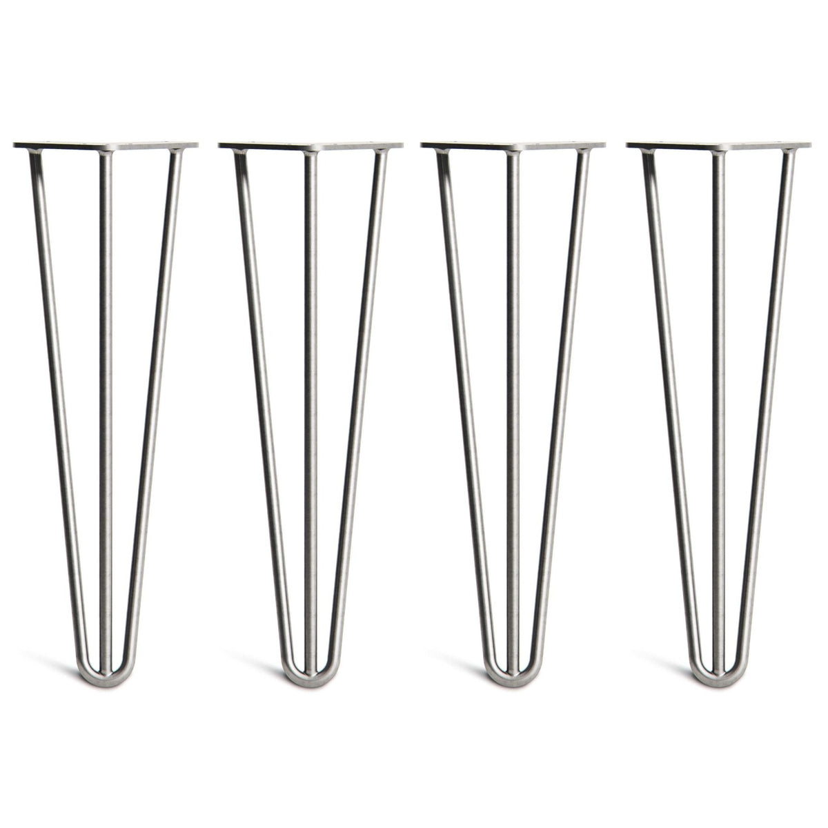 Zinc Hairpin Legs 16inch Bench 2 Rod 3 8 Classic